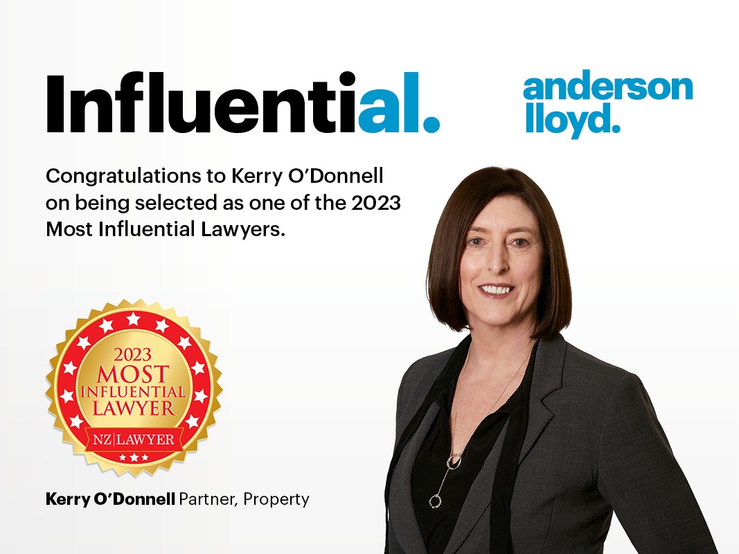 Most influential lawyers 2023| Anderson Lloyd